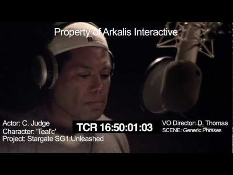 Chris Judge Voice for Stargate SG1 Unleashed - OUTTAKE-
