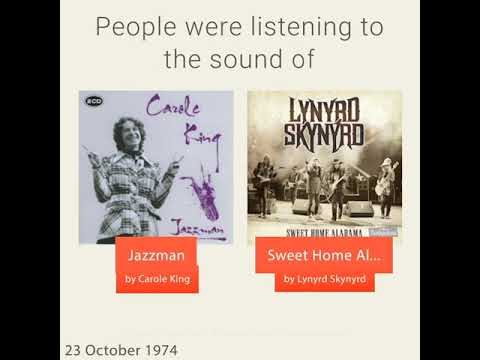 October 23, 1974 - This day in 30 sec. - Takemeback.to