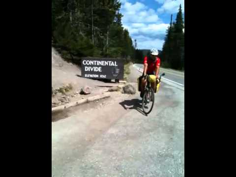 Bike Free in Wyoming - Second crossing of the Continental Divide