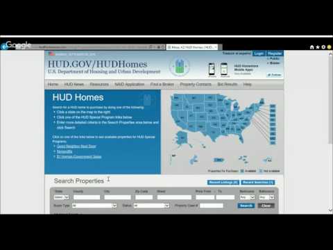 Navigating HUDHomeStore.com