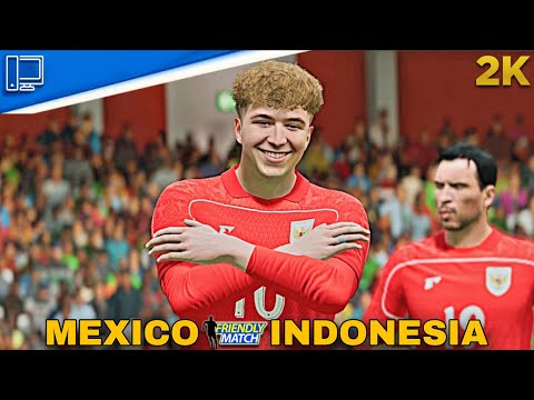MEXICO vs INDONESIA - 7 Gol Tercipta di Stadion Arsenal - FIFA Match Day 2025 - FC 25 [2K60]