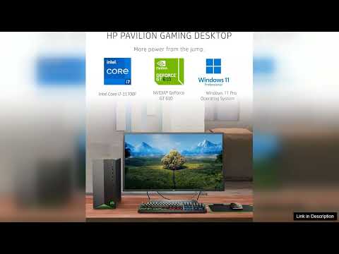 HP Pavilion Tower Desktop Computer Intel 8 Core i7 11700F up to 4.9GHz 32GB Review