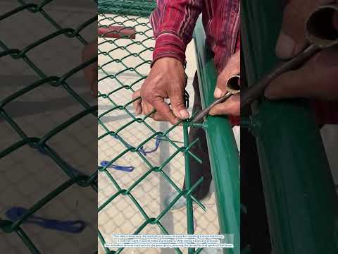 Craftsmanship in Security: Installing Chain-Link Fence for Sports Fields