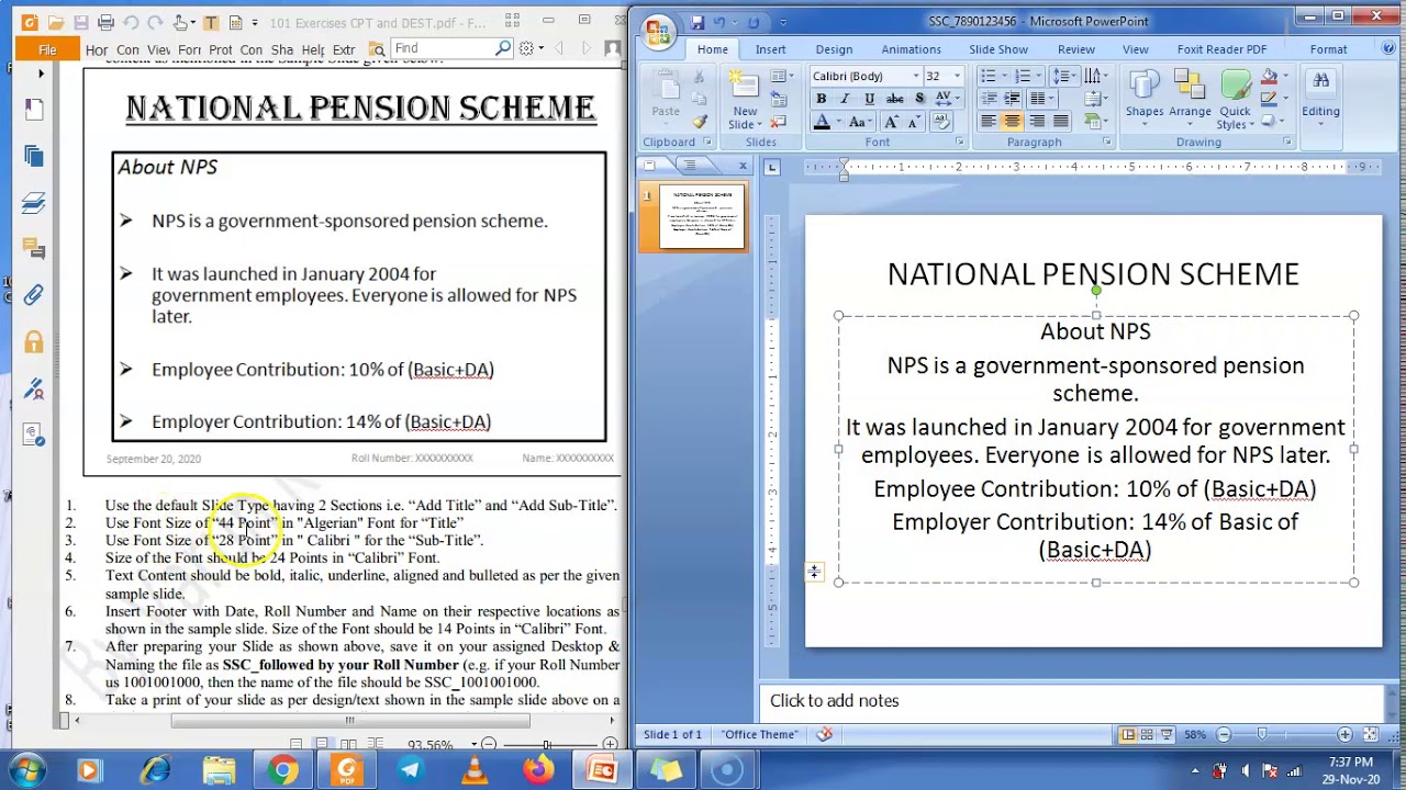 SSC CPT Powerpoint Exercise 7 (PDF Ex 85)