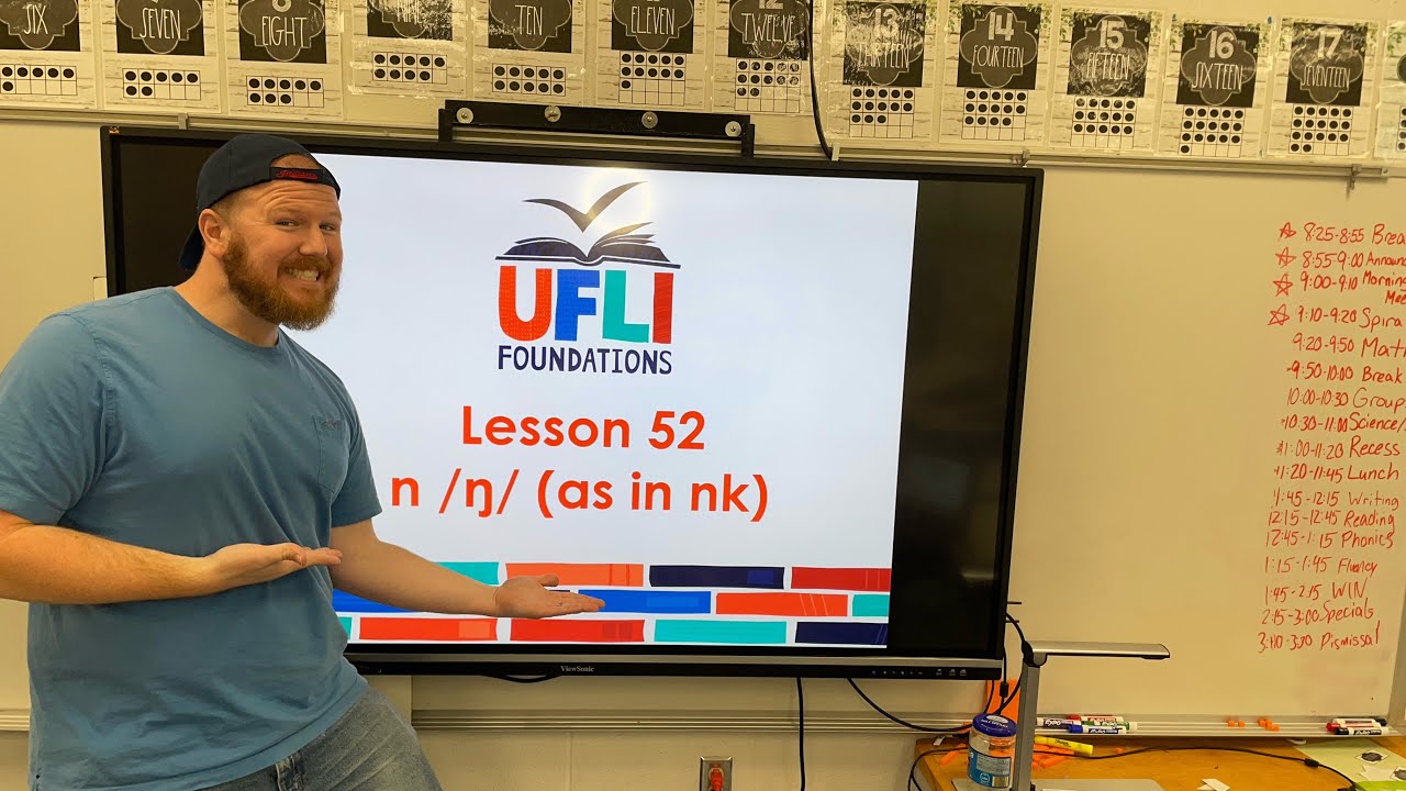 Mr. Holland's UFLI Lesson 52 (-nk) Day 1