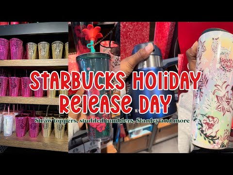 STARBUCKS HOLIDAY RELEASE DAYYYπππ #starbuckscollector #starbuckscups
