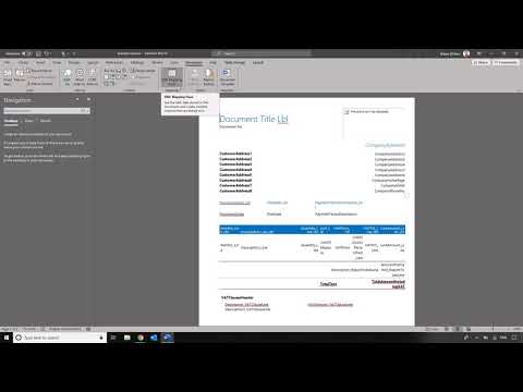Business Central - Changing Document Layouts using Word - Part 1
