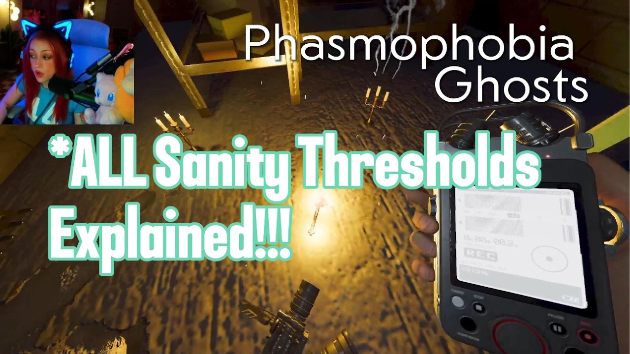 Every Phasmophobia Ghost Hunting Sanity Threshold Explained