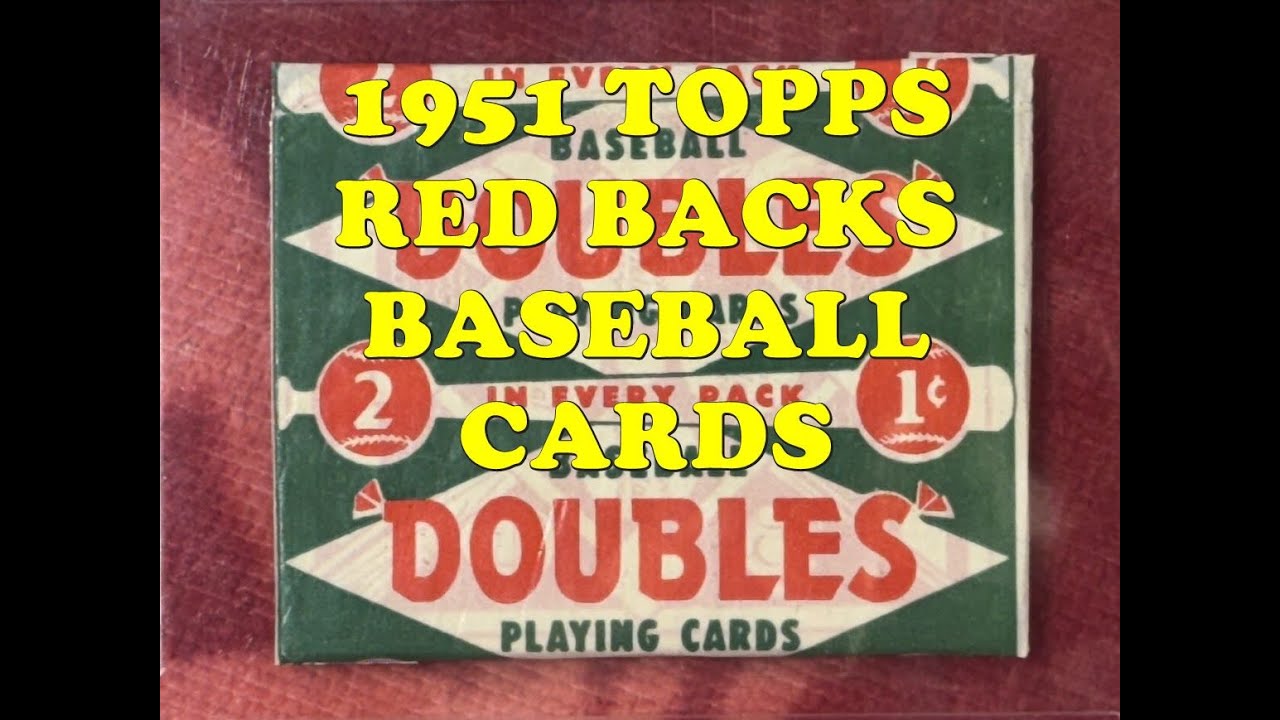 BOOM!! 75 YEAR OLD pack of 1951 TOPPS RED BACKS baseball cards!