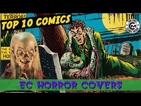 TOP 10 BEST EC Comics Horror Covers! Pre Code Horror Classics! Tales from the Crypt and MORE!