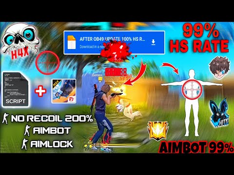 Free Fire Auto Headshot Config File🎯🌠 Macro Aimbot + No Recoil Regedit ‼️ Antiban VIP Script 👽