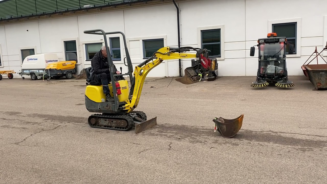 Grävmaskin Wacker Neuson 803 Dual Power