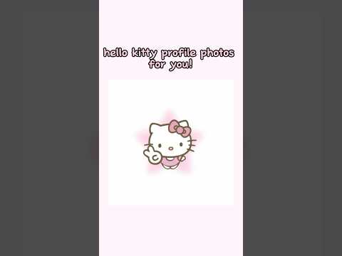 hello kitty profile photos for you #hellokitty #sanrio #aesthetic #glowup #girly #glowuptips #kawaii