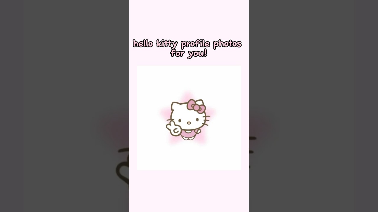 hello kitty profile photos for you #hellokitty #sanrio #aesthetic #glowup #girly #glowuptips #kawaii