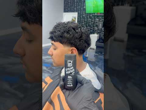 How To Use Level 3 Texture Powder (Edgar Haircut) Puffy #barbershop