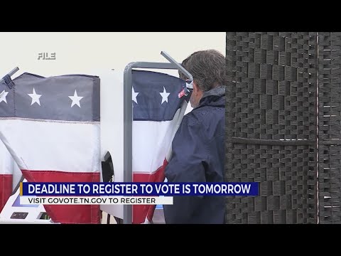 Monday marks deadline to register to vote in presidential primaries