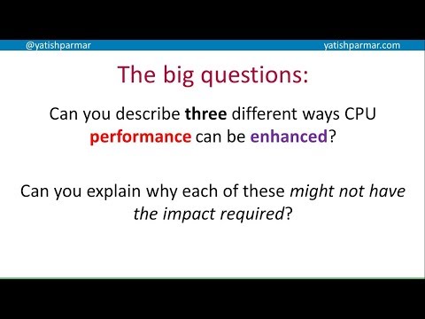 CPU Performance I