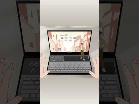ASUS Zenbook DUO (2024) UX8406 #Intel β Intuitive Design (Virtual Keyboard)