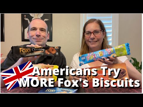 Americans Try MORE Fox's Biscuits