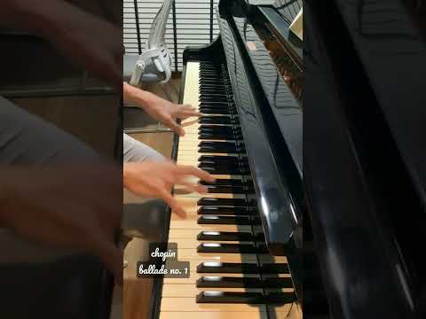 chopin ballade no. 1 practice #shorts