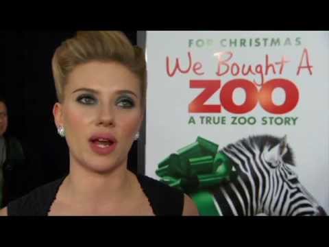 Scarlett Johansson Interview Snippet at 'We Bought a Zoo' Premiere