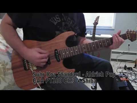 Suhr Koa Standard + CAA PT100
