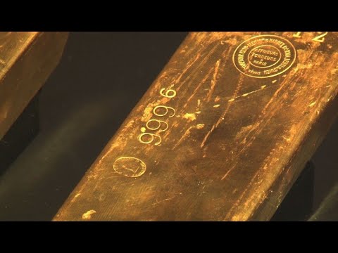 Bundesbank unveils some of its treasures in Frankfurt