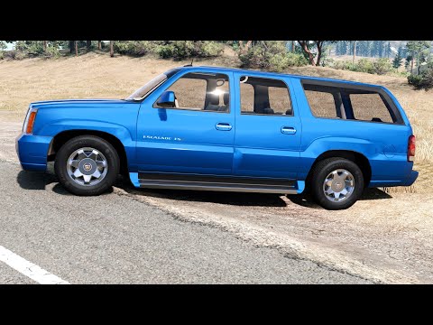 BeamNG Drive - Cadilac Escalade on the West Coast