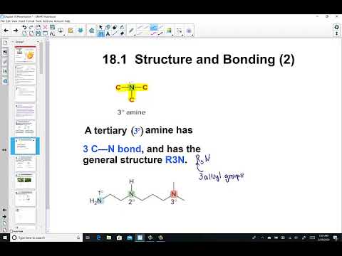 Chapter 18 Amines and Neurotransmitters Lesson 1
