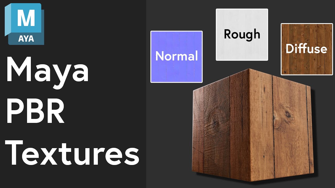 How To Use PBR Textures - Maya & Arnold Tutorial