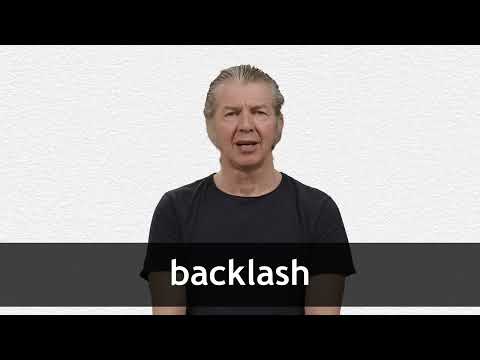 BACKLASH definition and meaning | Collins English Dictionary