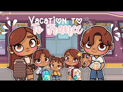 Going on a vacation to *FRANCE* ๐ซ๐ท๐ || *with voice* ๐ || avatar world ๐