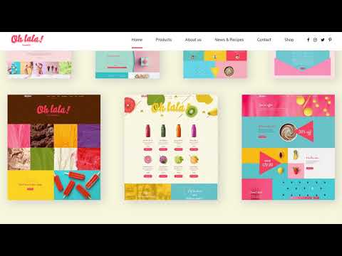 Ohlala - Cake Shop, Ice Cream and Juice Bar WordPress Theme