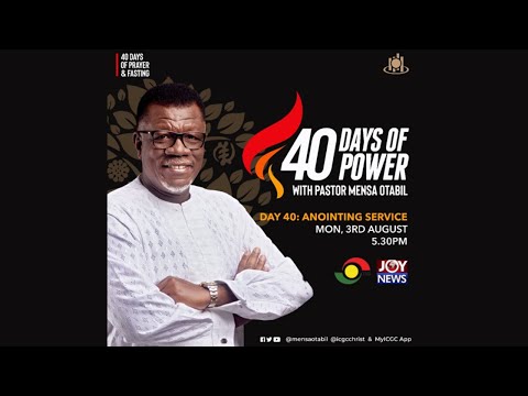40 Days of Power Anointing Service