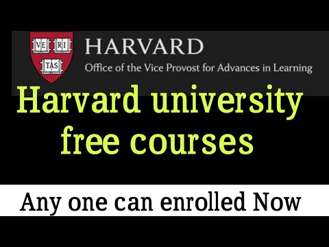 harvard university free online courses | harvard university free coding courses