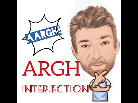 English Tutor Nick P Interjection (16) Argh