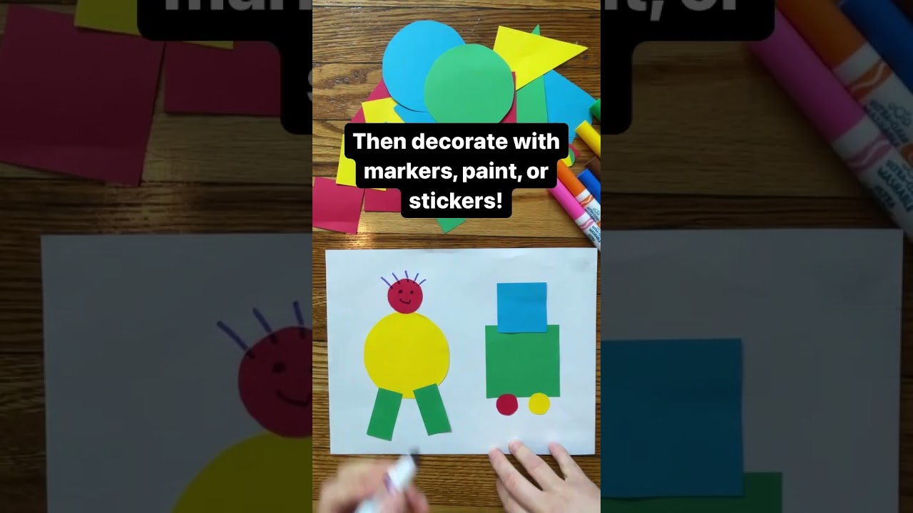 STEAM Shape Collage - Art and math belong together!