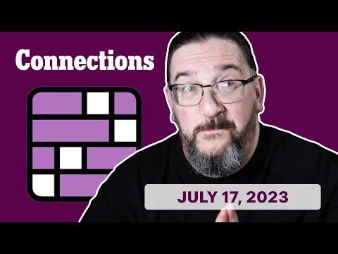 Doug Plays the 07/17 Connections (New York Times Word Game)