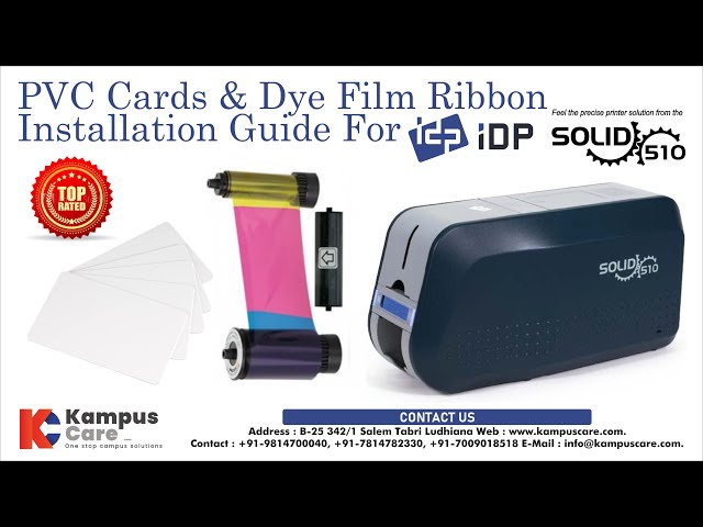 Max Ink Ribbons - Datacard Sd360 Half Panel Ribbon Ymckt Kt Service ...