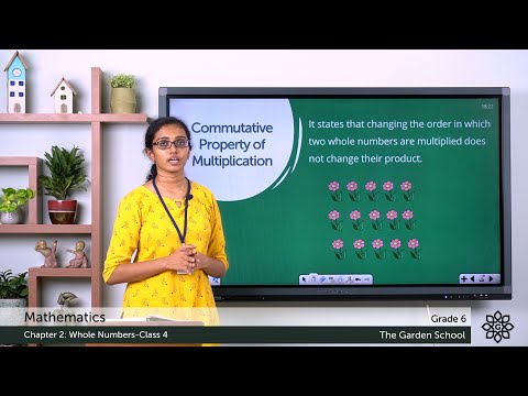 Grade 6 Mathematics Chapter 2 Class 4 Commutative Property