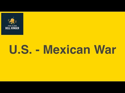 US Mexican War - The Class Bell Ringer