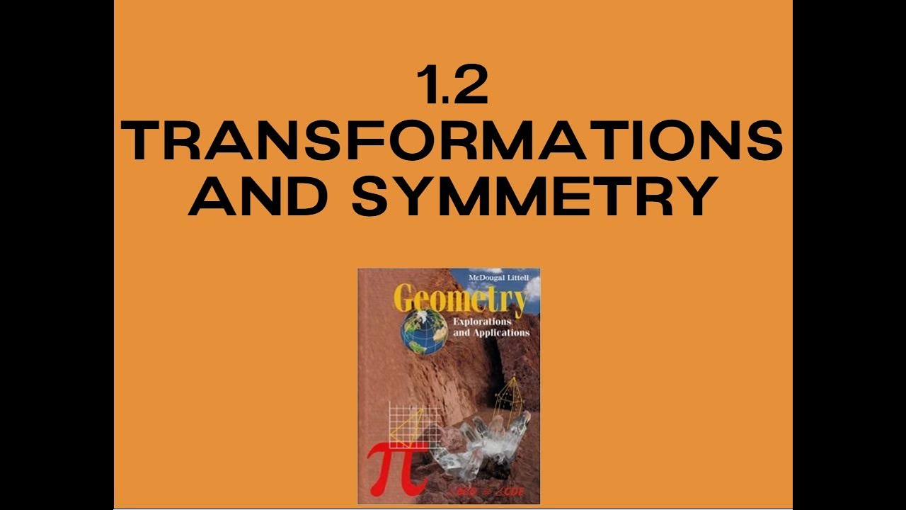 1.2 Transformations and Symmetry