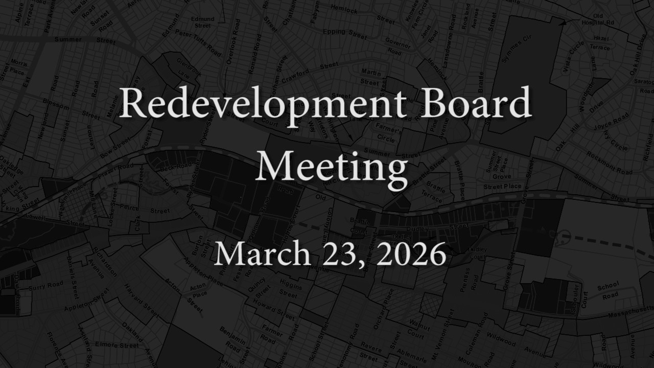 Redevelopment Board Meeting - March 23, 2026