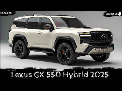 First Look at the 2025 LEXUS GX 550 Hybrid - Explore the Future