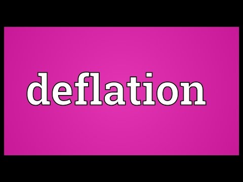 Deflation Meaning