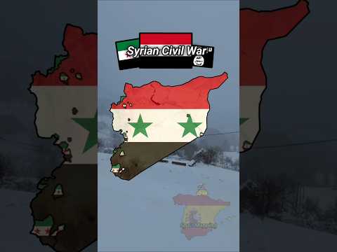 Syrian Civil War Map Evolution. #syria #civil #war #rebels #history #tragedy #peace #mapping