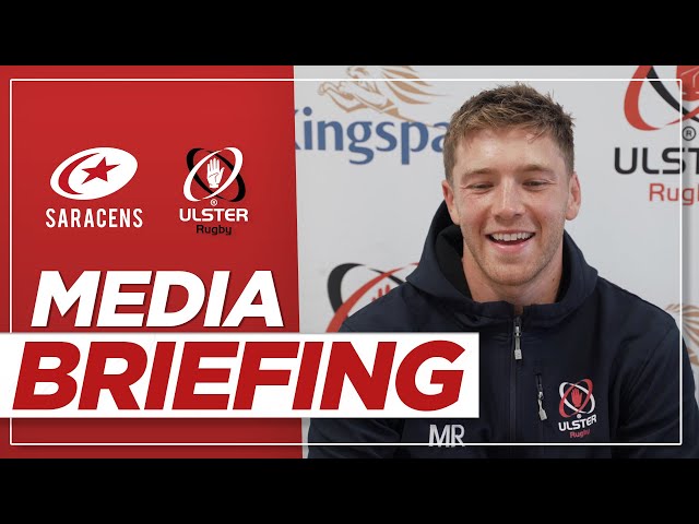 Media Briefing | Matty Rea & Dan Soper | Ulster Rugby