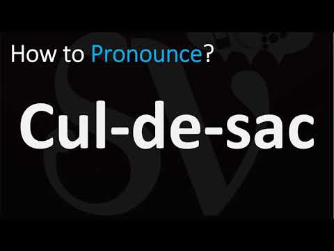 How to Pronounce Cul-de-Sac? (CORRECTLY)