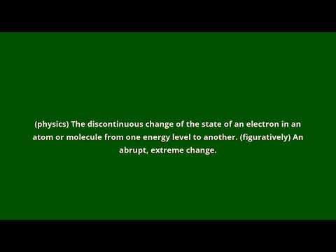 what is the meaning of quantum leap