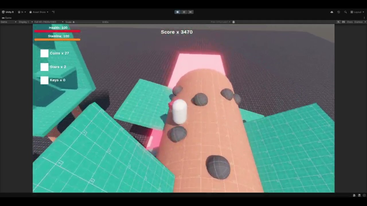 3D Platformer Template Demonstration Video
